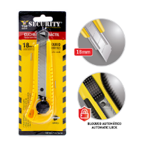 CUCHILLA SECURITY GRANDE RETRACTIL 18MM — covogt