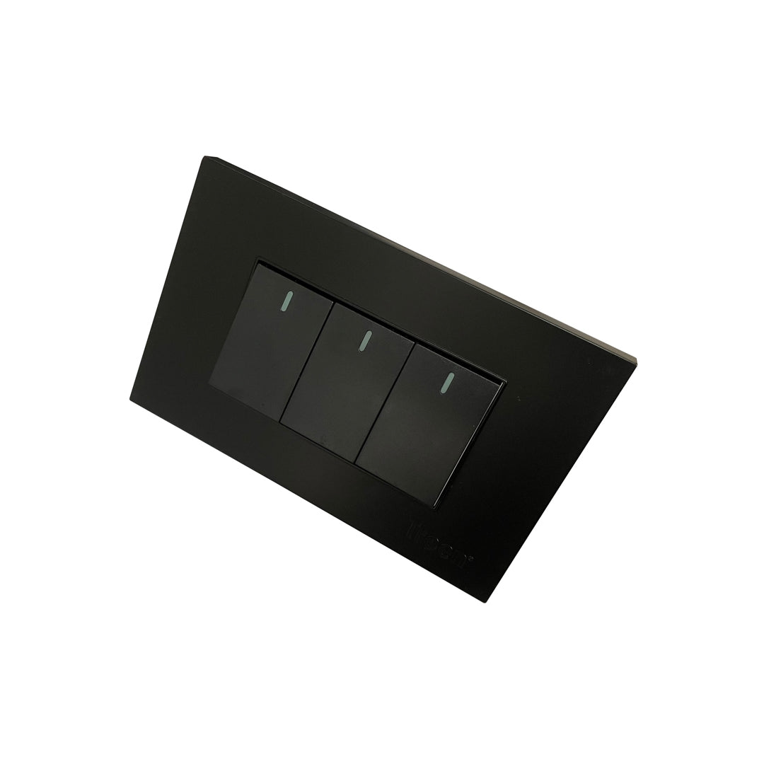 INTERRUPTOR TRIPLE TROEN 3 WAY NEGRO – covogt