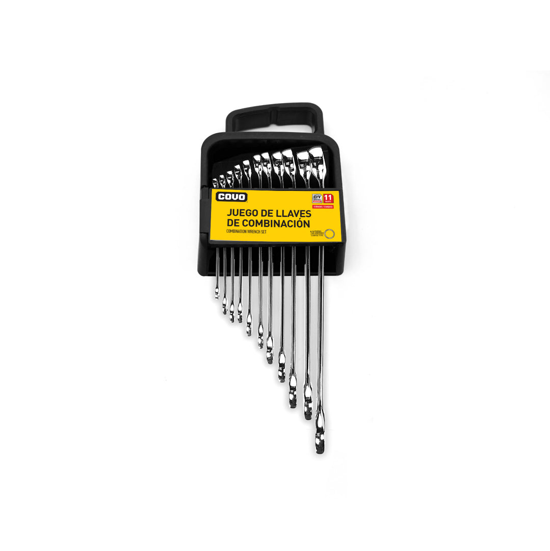 JUEGO DE LLAVES COVO DE COMBINACION 11 PIEZAS — covogt