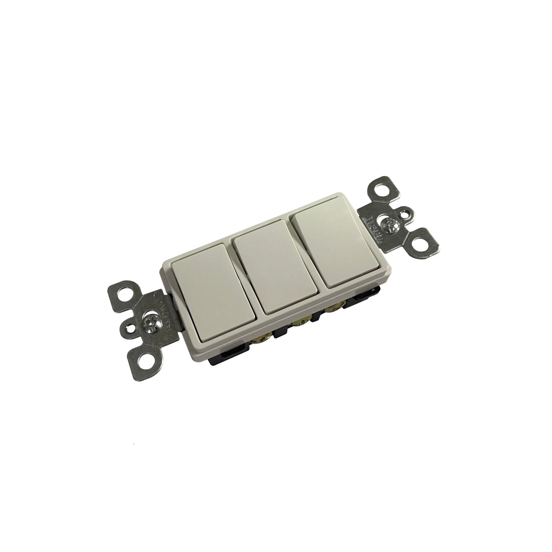 INTERRUPTOR TRIBLE S/PLACA TROEN 15A BLANCO – covogt
